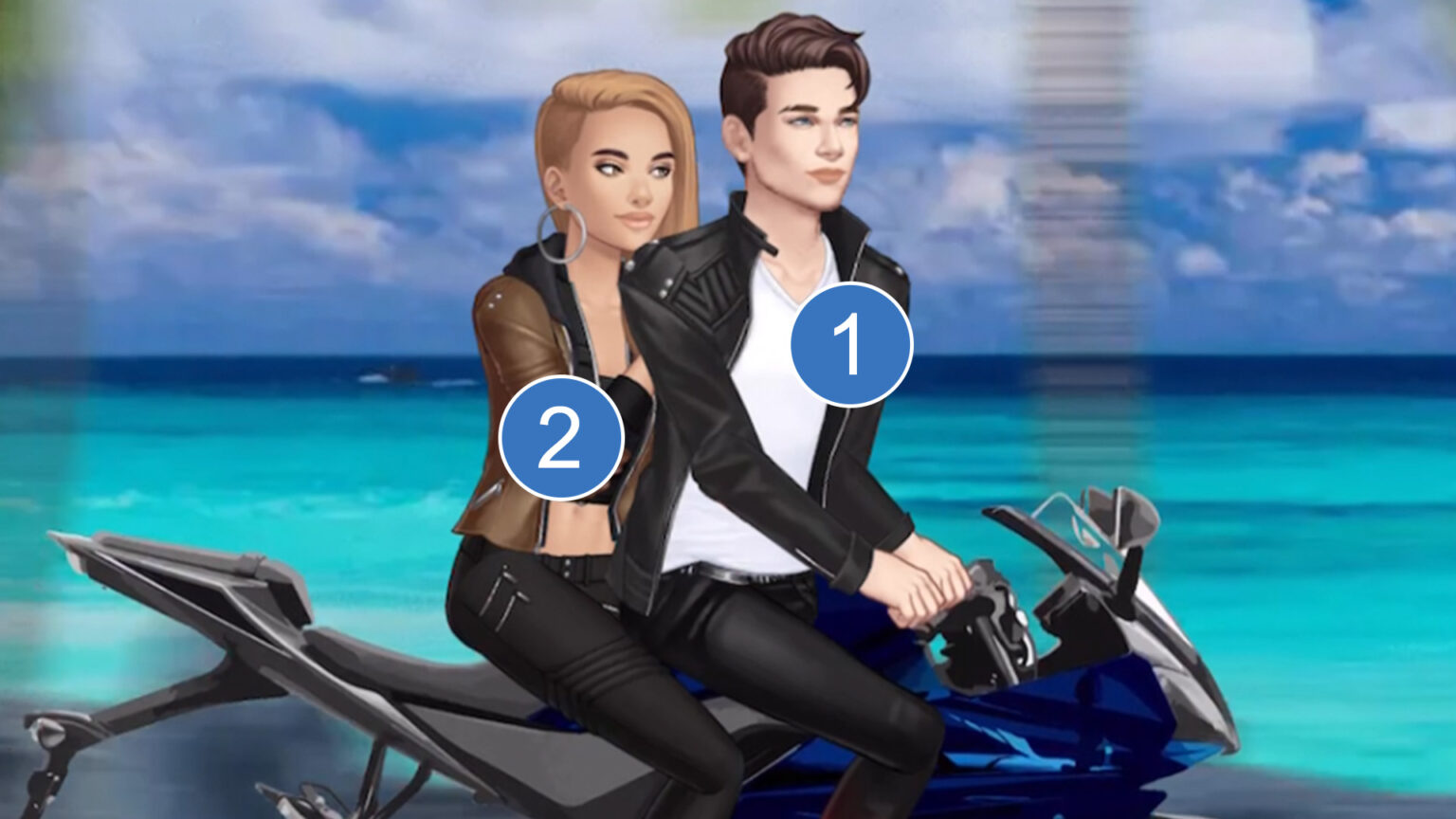 Motorbike Script Template (Tropical Road Scene) – Episode Life