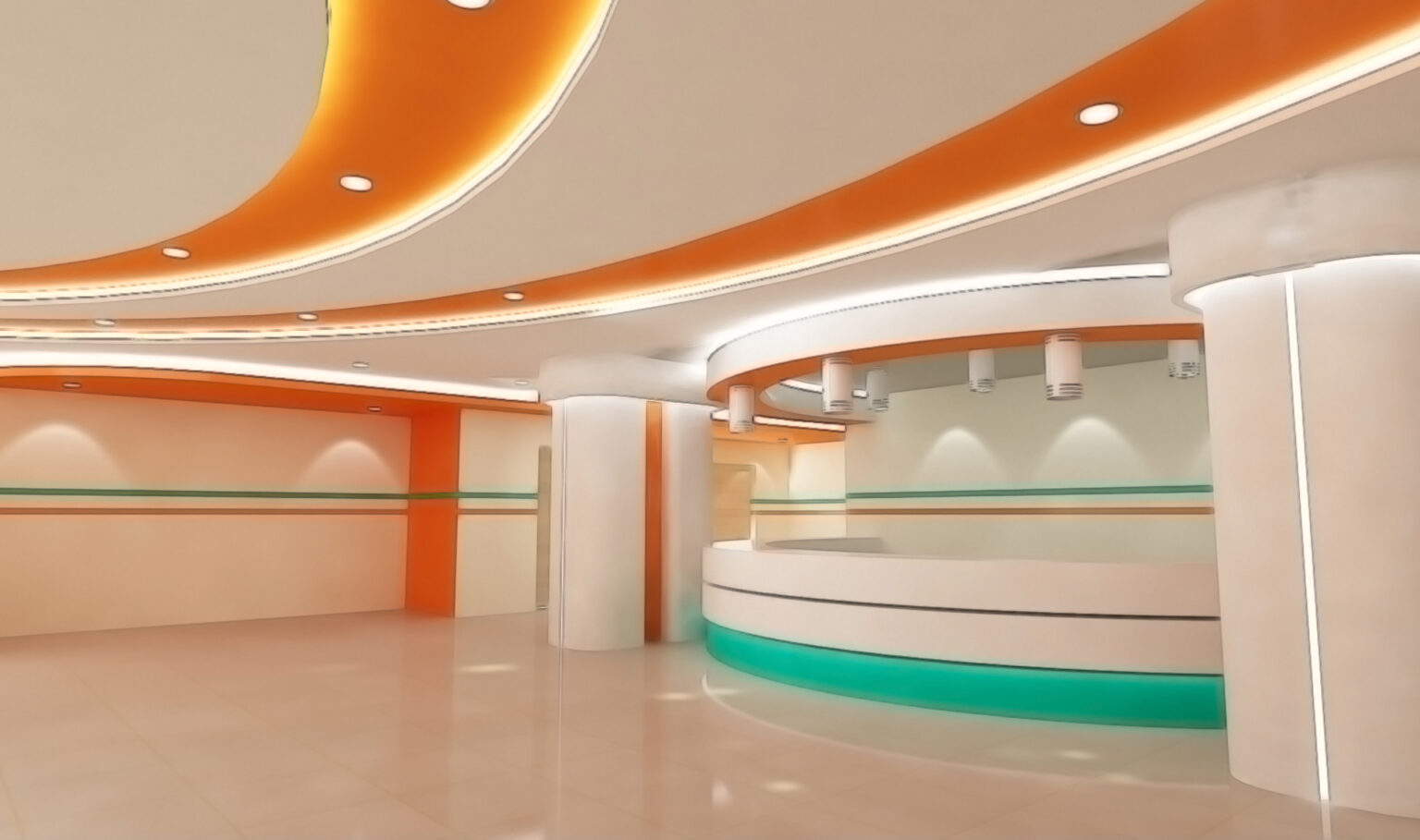 INT. HOSPITAL FOYER – DAY – Episode Life