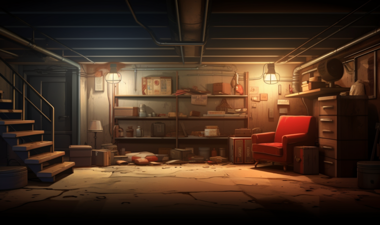 INT. BASEMENT – NIGHT – Episode Life